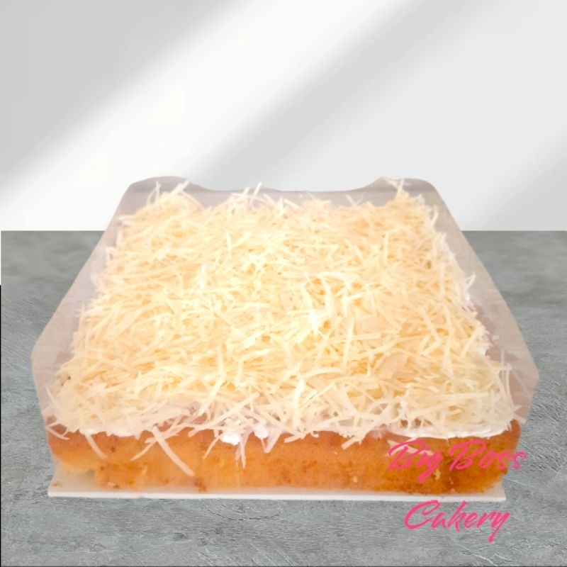 Jual BOLU JADUL KEJU VANILLA CHEESE SPONGE CAKE | Shopee Indonesia