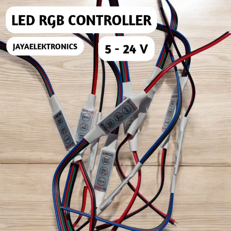 Jual LED RGB CONTROLLER / DIMMER RGB LED - MODUL PENGATUR LAMPU RGB ...