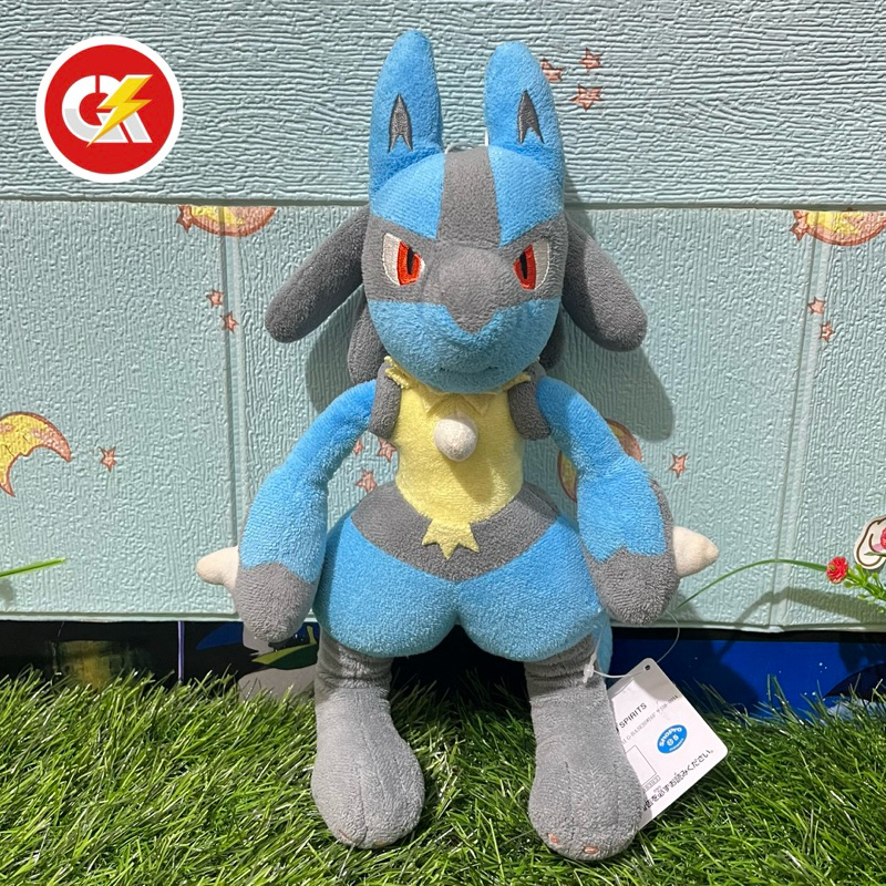 Jual Boneka Plush Pokemon Lucario Partner Original Banpresto | Shopee ...