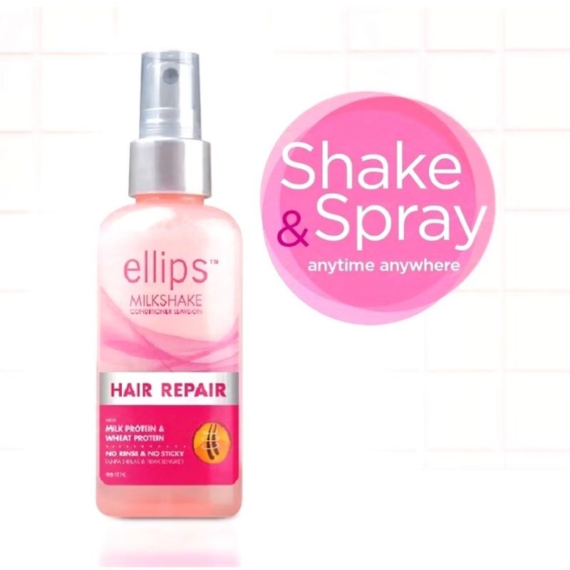 Jual Ellips Milkshake Conditioner Hair Repair 110Ml | Shopee Indonesia
