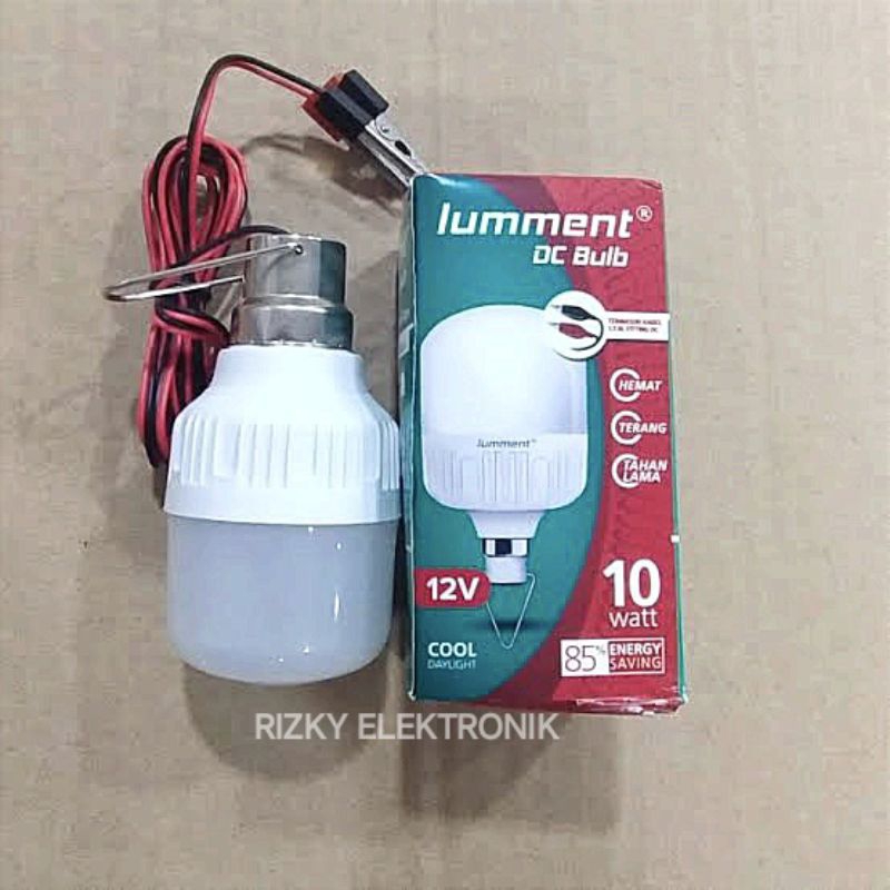 Jual Lampu Bohlam LED DC Aki 10W 15W 20W 25W 10 15 20 25 Watt 12V Accu ...