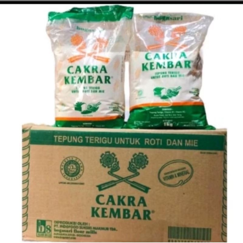 Jual Terigu Cakra Kembar 1kg | Shopee Indonesia