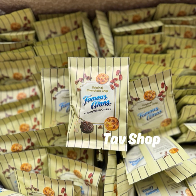 Jual (Ready) Famous Amos Cookies Snack Pack [Import] Malaysia | Shopee ...