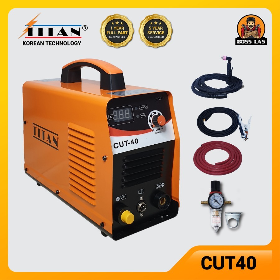 Jual TITAN Mesin Plasma Potong CUT-40 220V / Cutting Machine Plasma 1Ph ...