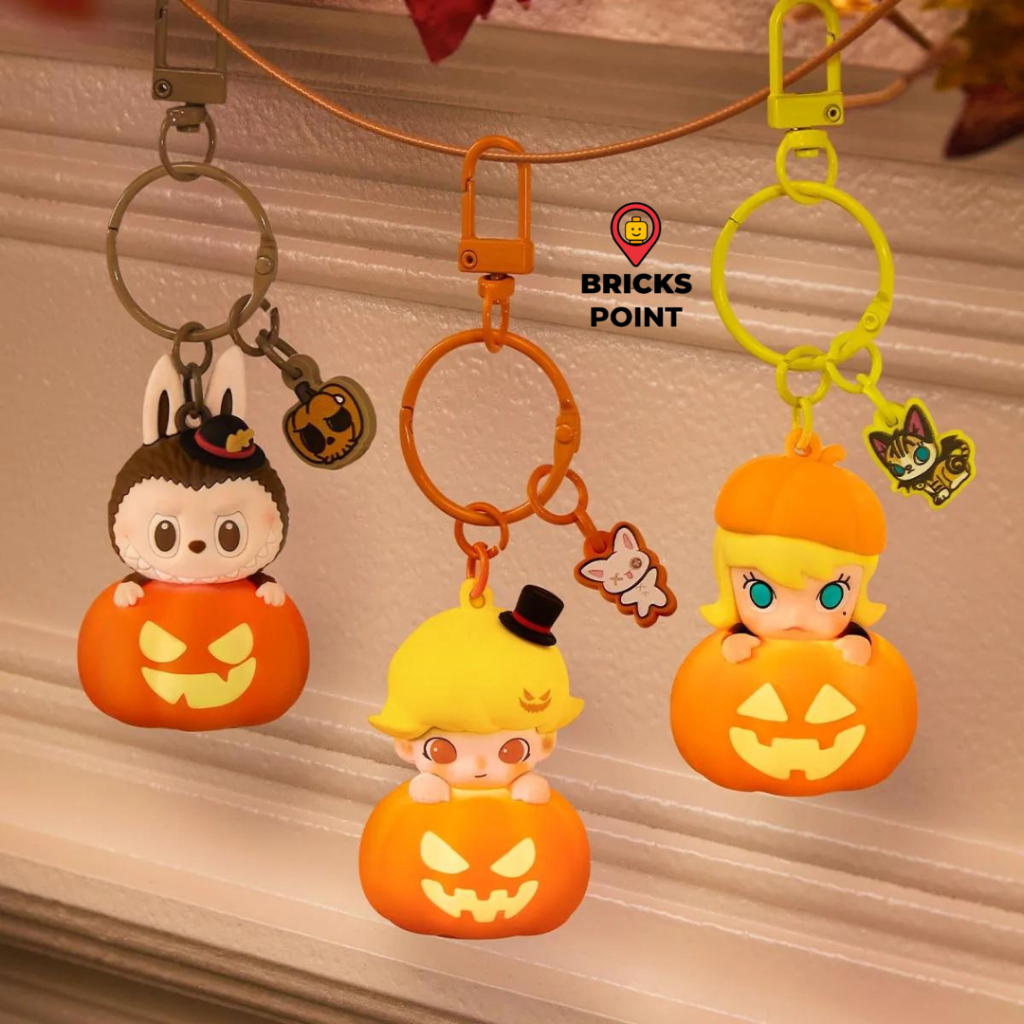 Jual POP MART ORIGINAL HAPPY HALLOWEEN PARTY SERIES LUMINOUS PUMPKIN ...