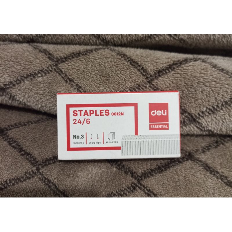 Jual Deli Isi Refill Stapler/Staples No.3 (Untuk Staples Besar ...