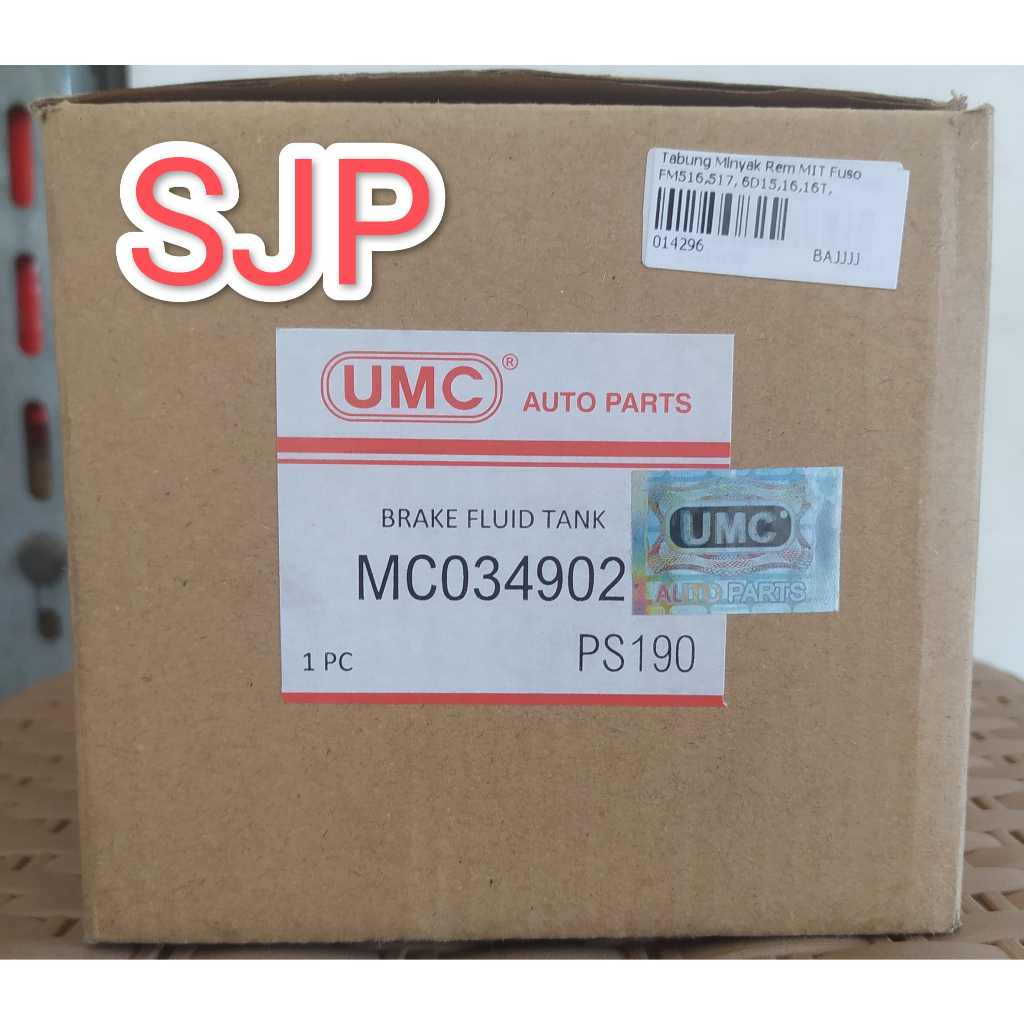 Jual TABUNG MINYAK REM FUSO PS190 6D16 MITSUBISHI FUSO MC034902 MERK ...