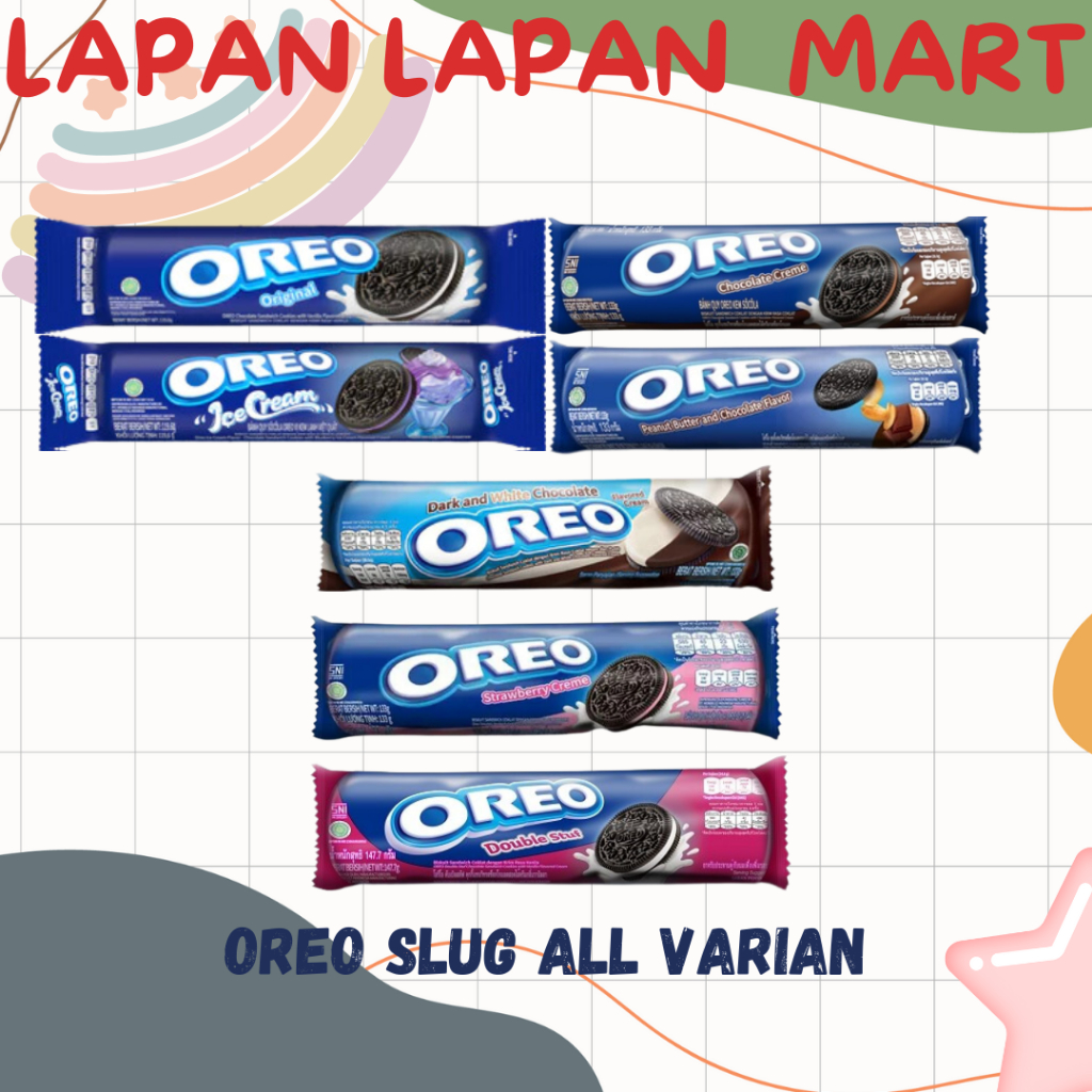 Jual Oreo Slug All Varian 119gr | Shopee Indonesia