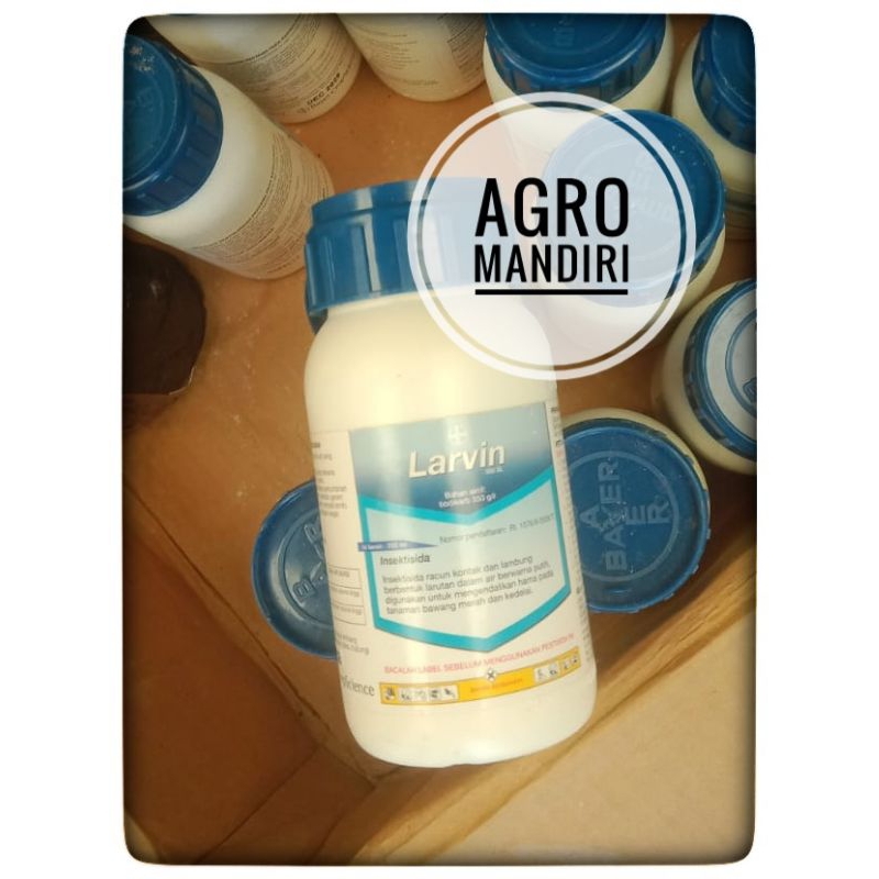 Jual Larvin Cair 350 SL 250 ml Insektisida Kontak Lambung Pengendali ...