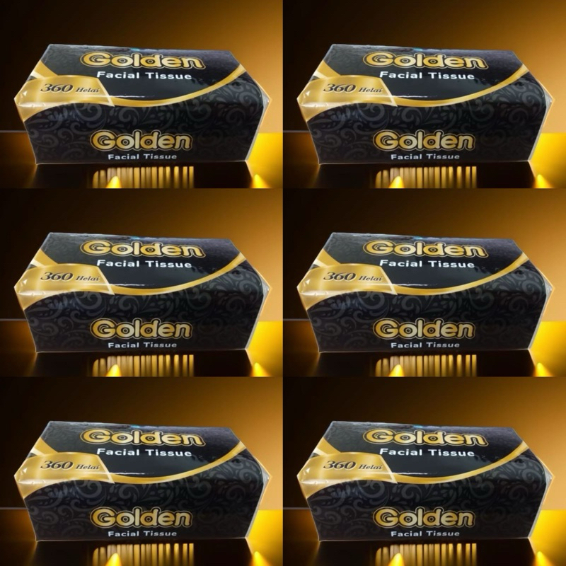 Jual Tissue Golden 360 helai paket 6 pcs | Shopee Indonesia