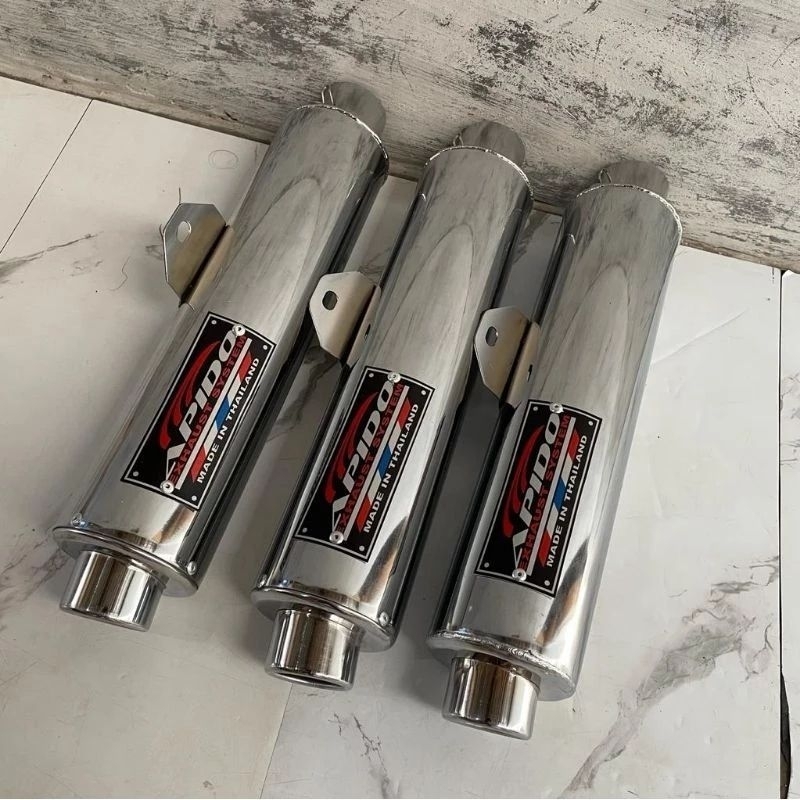 Jual stainless 51mm Apido canister for Raider 150carbu Raider 150fi ...