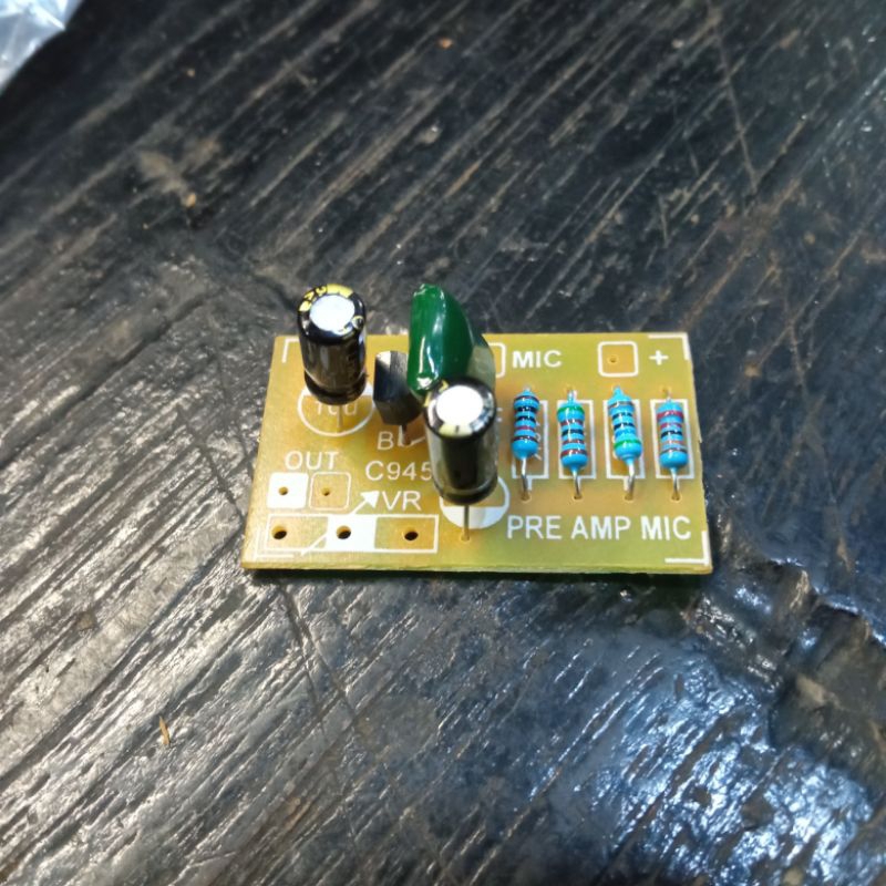 Jual Preamp Mic Penguat mic 1 transistor | Shopee Indonesia