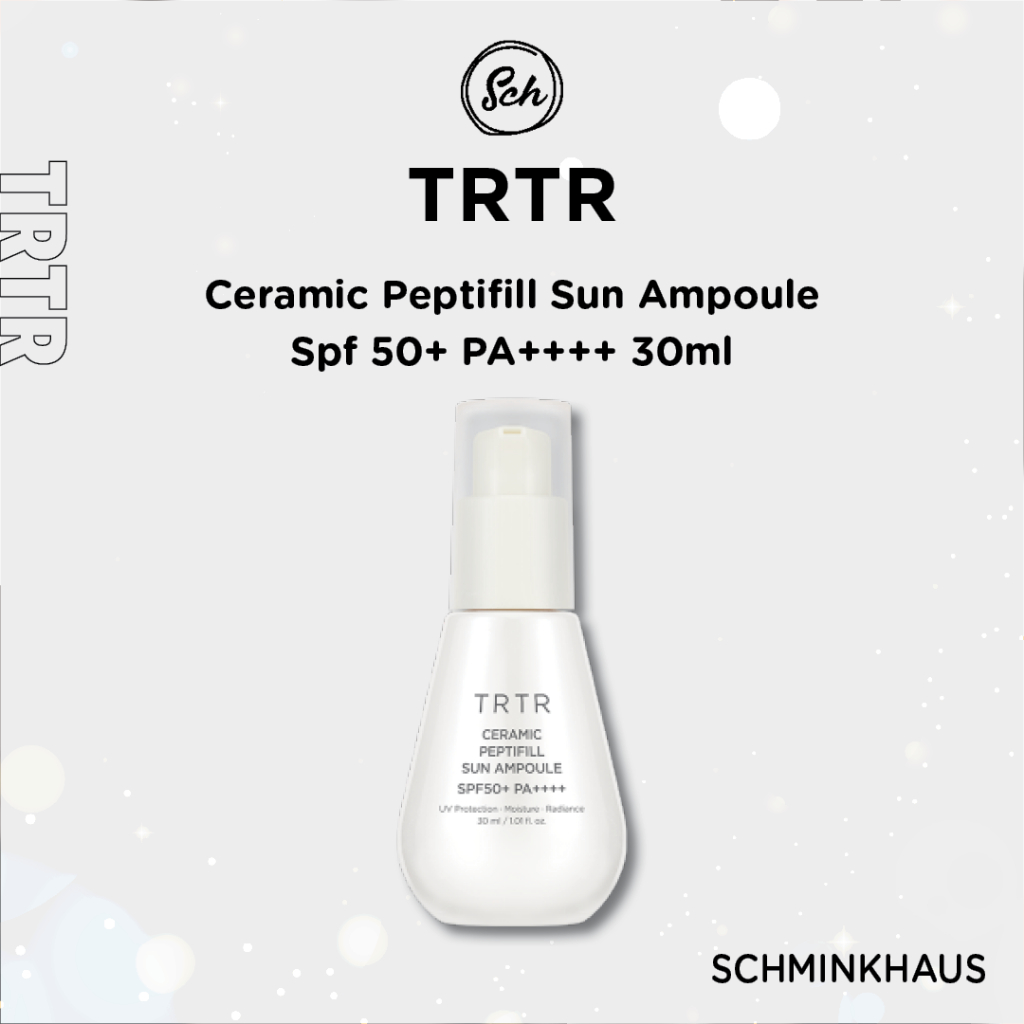 Jual TRTR Ceramic Peptifill Sun Ampoule Spf 50+ PA++++ 30ml | Shopee Indonesia