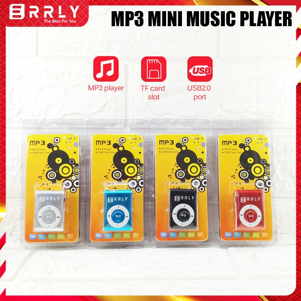Jual Mp3 Mini Music Player Jepit Slot Memory Micro Sd mp3 iron clip Mp3 ...