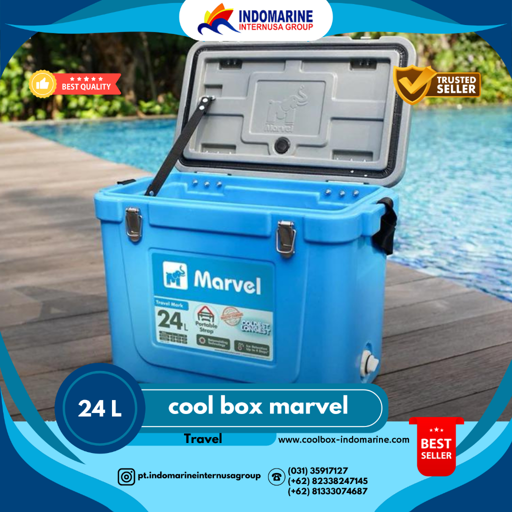 Jual Marvel Coolers 24 Ltr - Travel Mark (CoolBox - IceBox - Cooler Box ...