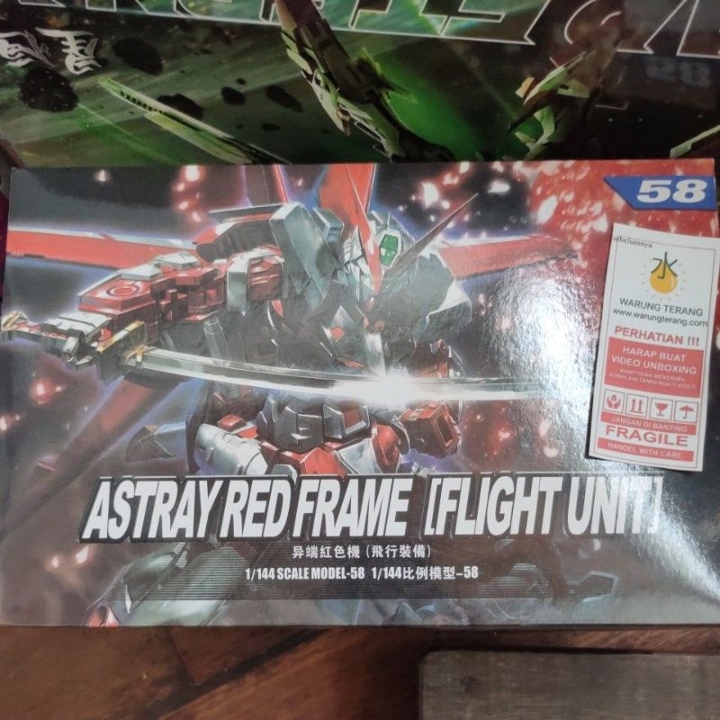 Jual gaogao- astray red frame + flight unit | Shopee Indonesia