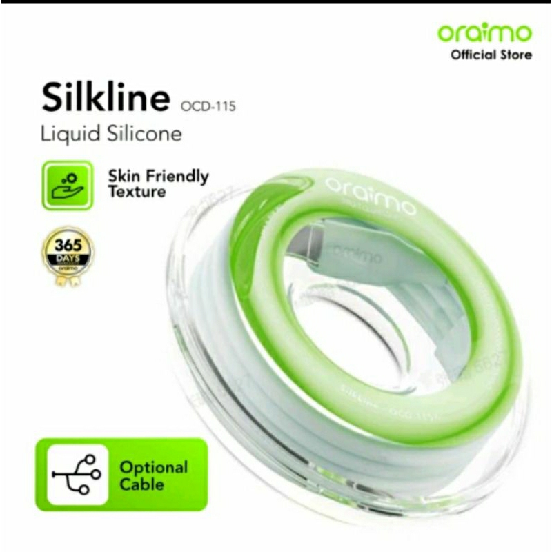 Jual KABEL ORAIMO OCD-115CL C TO LIGHTNING Silk Line Data Cable Micro ...