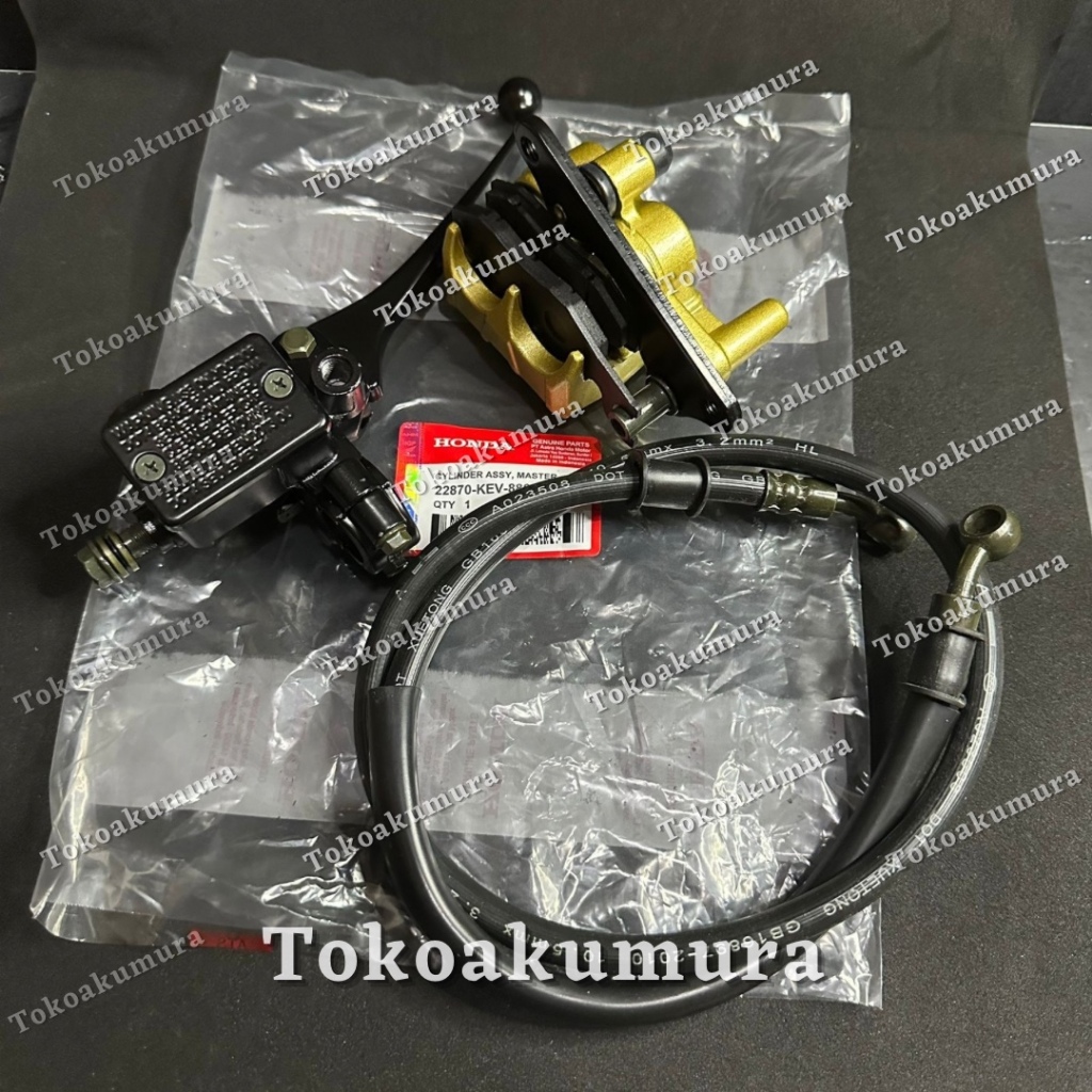 Jual Master rem atas assy selang plus Kaliper Depan Supra Fit New Kharisma | Shopee Indonesia