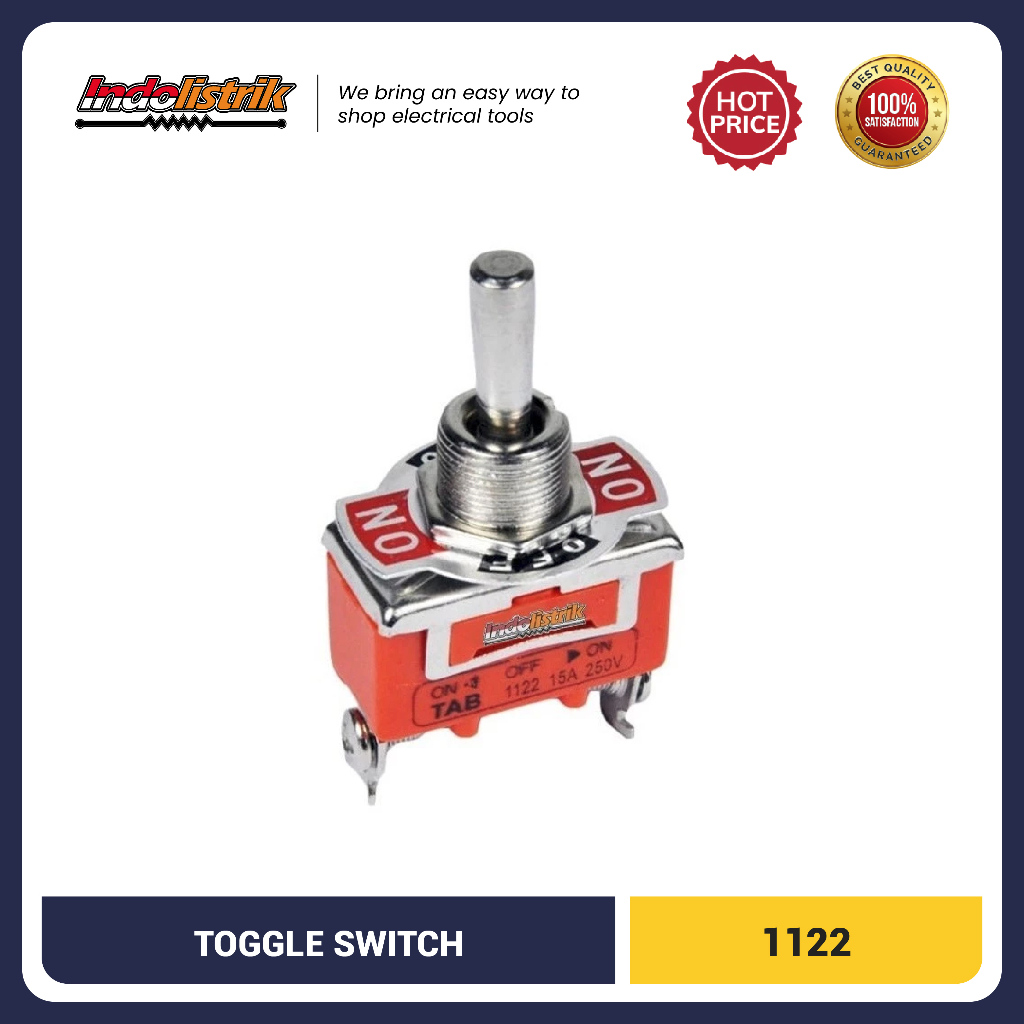 Jual Toggle Switch TAB 1122 3 Kaki On-Off-On | Shopee Indonesia