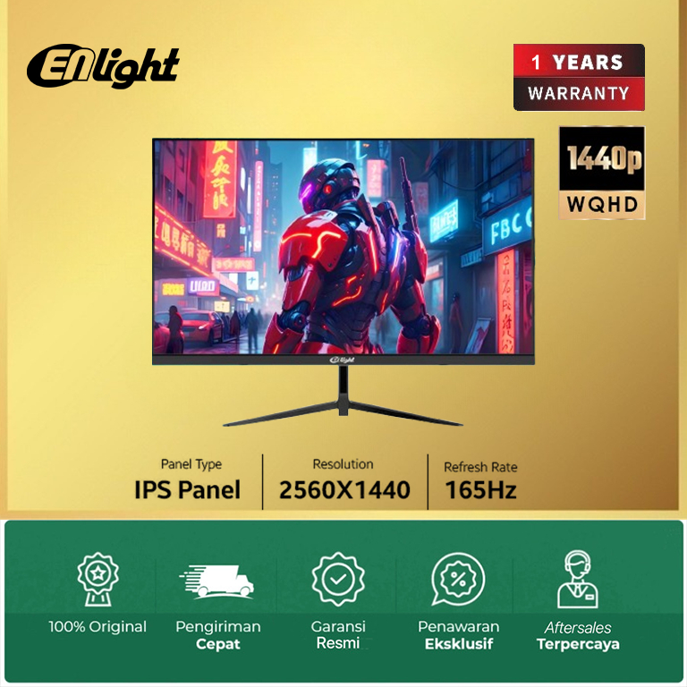 Jual Monitor Enlight LED 32ENS-B - WQHD 165Hz 32" Inch | Shopee Indonesia