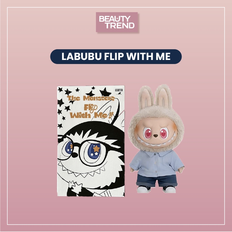Jual [READY ORI BISA INSTANT] Labubu Flip With Me Doll Labubu Pop Mart ...