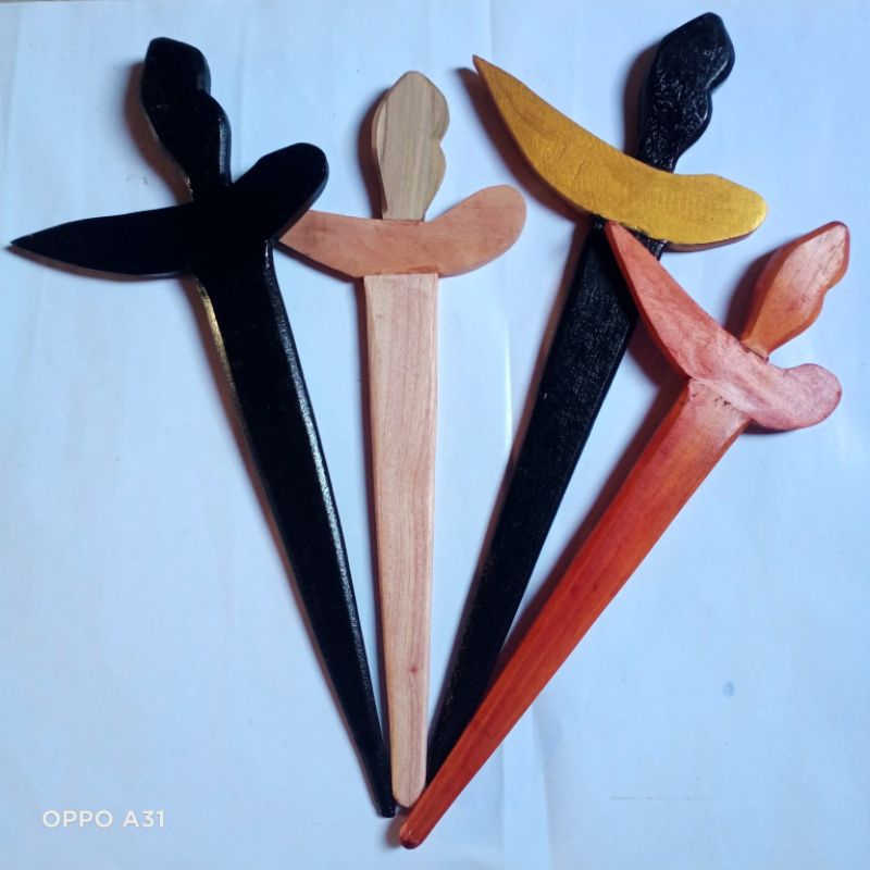 Jual Keris Kayu Jati/Keris Tradisional/Keris Peraga/Keris/Mainan ...