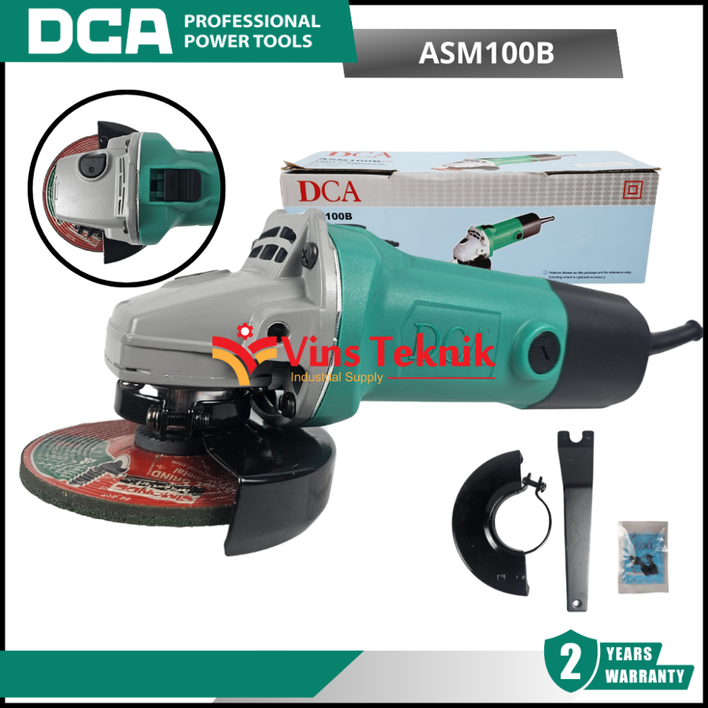 Jual Mesin Gerinda Tangan 4inch Angle Grinder DCA ASM 100 ASM100B ...