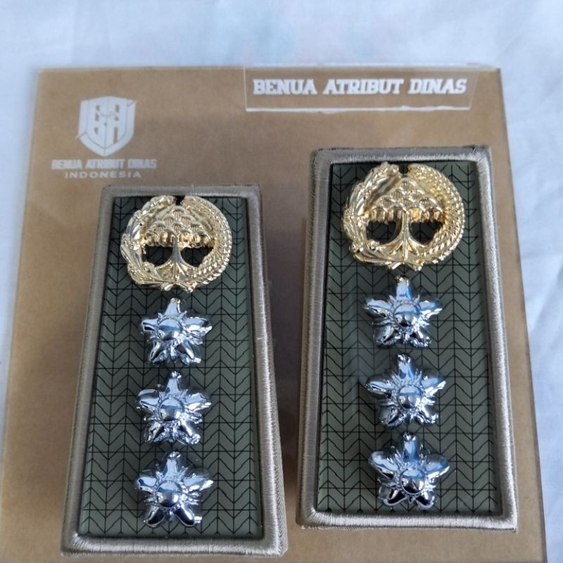 Jual Tanda Pangkat Pdh Lama Kain Akrilik | Shopee Indonesia