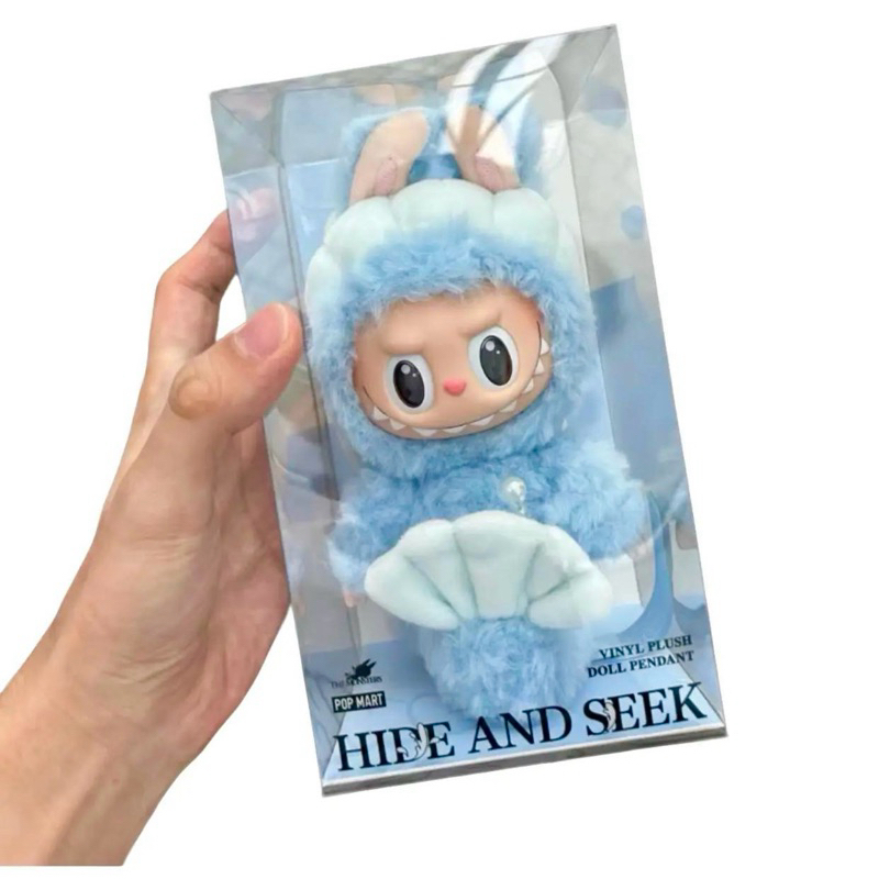 Jual LABUBU HIDE AND SEEK IN SERIES-Vinyl Plush Doll Pendant gantungan ...