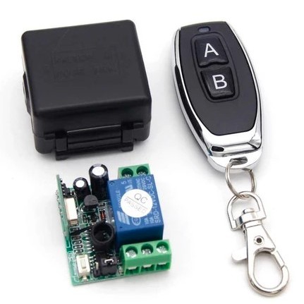 Jual RF433 RF 433 433MHZ Wireless Relay Switch 1CH Remot Control RF433 ...