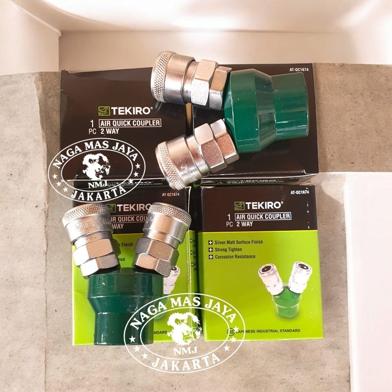 Jual TEKIRO QUICK COUPLER CABANG 2 / COUPLER KOPLER CABANG 2 WAY TEKIRO ...