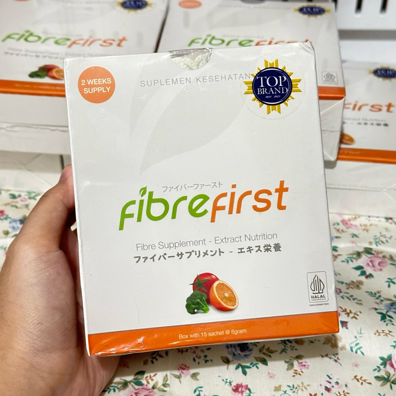 Jual (NEW) FibreFirst Fibre First Minuman Diet & Detox Isi 15 Sachets ...