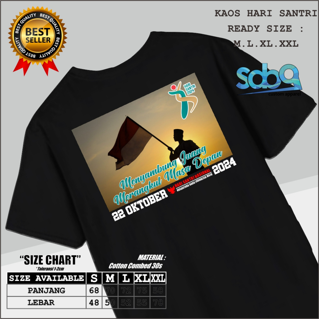 Jual Kaos Baju Distro Hari Santri 2024 - Kaos Santri - Baju Peringatan ... Jual Kaos Baju Distro Hari Santri 2024 - Kaos Santri - Baju Peringatan ...