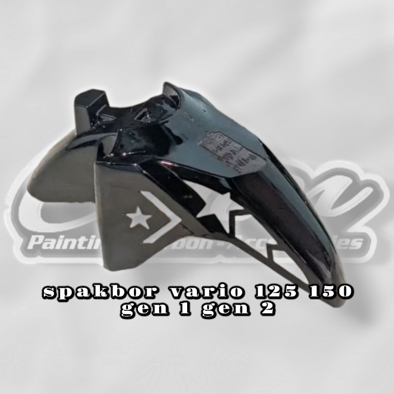 Jual spakbor depan coak custom vario led new 125 150 gen 1 gen 2 motif ...