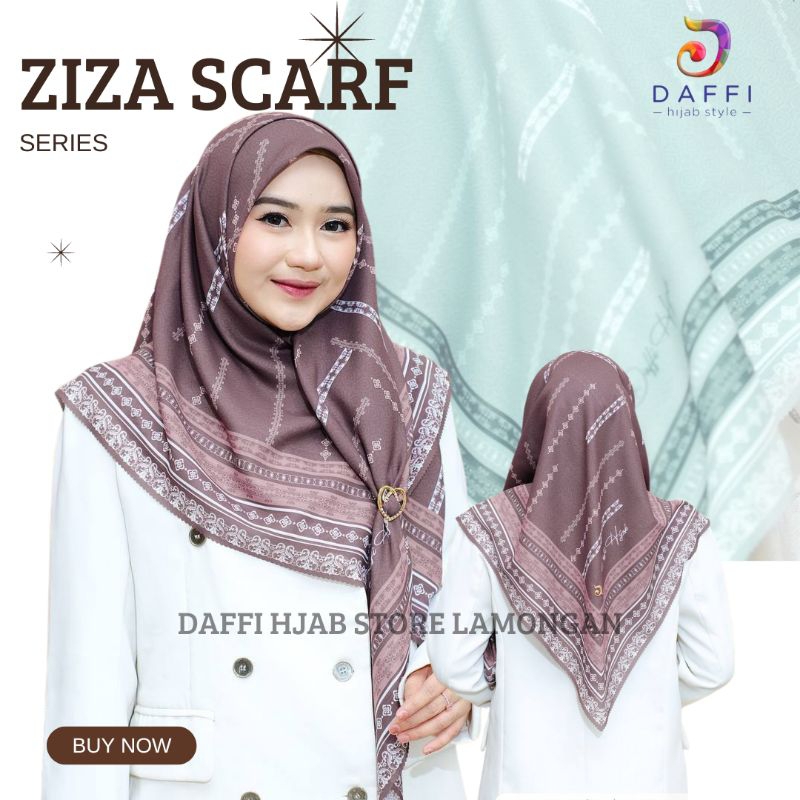 Jual ZIZA SCARF Daffi Hijab Segiempat Premium Original Terbaru 2024 ...