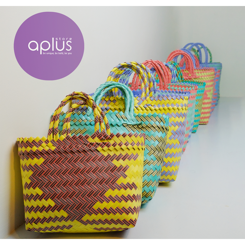 Jual Tas Anyaman Plastik Lurik Tas Anyam Tas Belanja Tas Hampers Tas ...