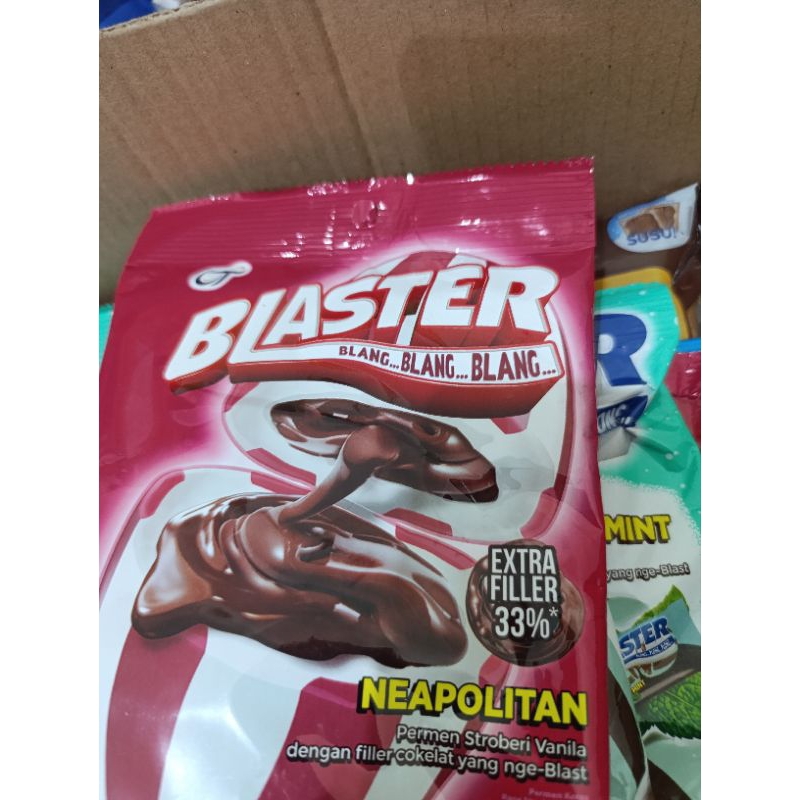 Jual Permen Blaster / Permen Blaster ecer 120g isi 50 butir | Shopee ...