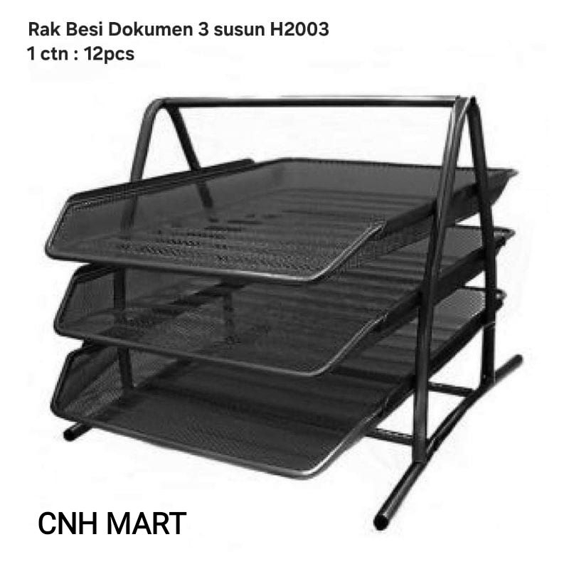 Jual dokumen Tray Besi 3 Susun - Rak Kertas Dokumen 3 Susun | Shopee ...