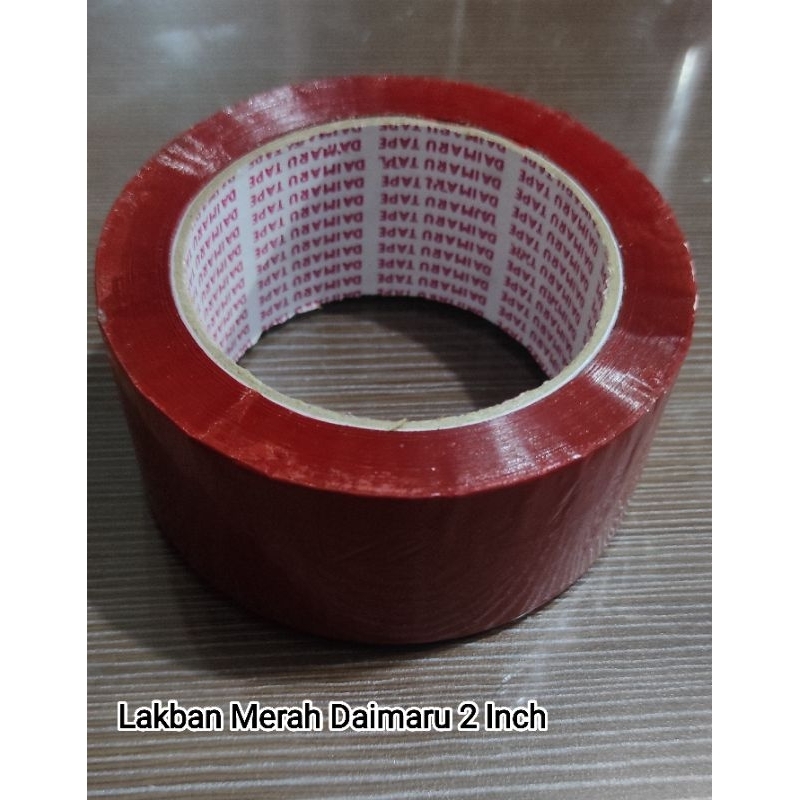 Jual Lakban Warna Merah 2 Inch Daimaru Harga Promo aja | Shopee Indonesia