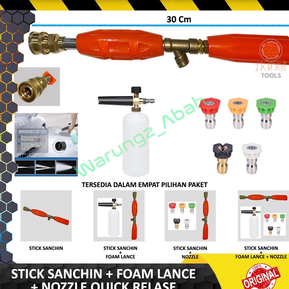 Jual TEMBAKAN SEMPROTAN STICK SANCHIN 3CM 3 CM TEKANAN TINGGI HIGH ...