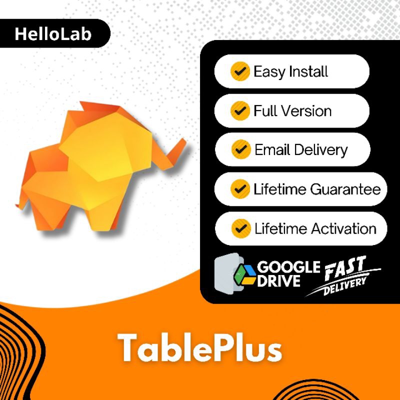 Jual [WIN/MAC] TablePlus 2025 Versi 6.4.8 Full Version | Shopee Indonesia