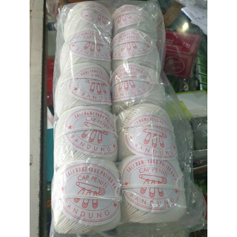 Jual benang kasur tali rami ukuran sedang peniti | Shopee Indonesia