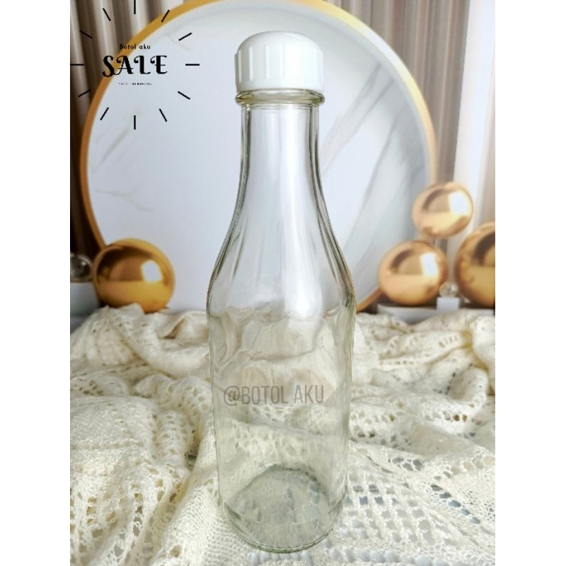 Jual Botol Kaca Saos sambal ukuran 330ml | Shopee Indonesia