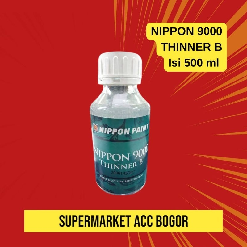 Jual Thinner Nippon 9000 500ml - Pengencer Cat - Tiner - Thiner Nippon | Shopee Indonesia