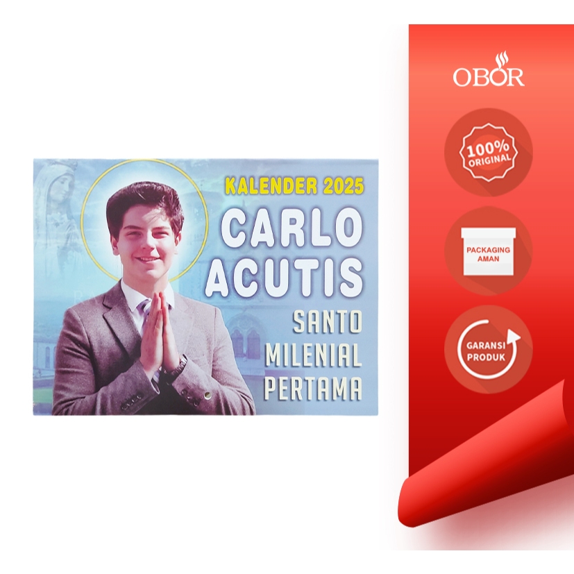 Jual Kalender Liturgi 2025 Beato Carlo Acutis | Shopee Indonesia Jual Kalender Liturgi 2025 Beato Carlo Acutis | Shopee Indonesia