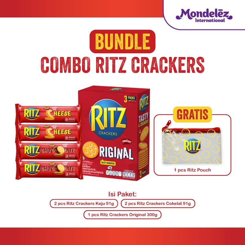 Jual [ BUNDLE COMBO RITZ CRACKERS ] - Paket FULL Crackers RITZ Jajanan ...
