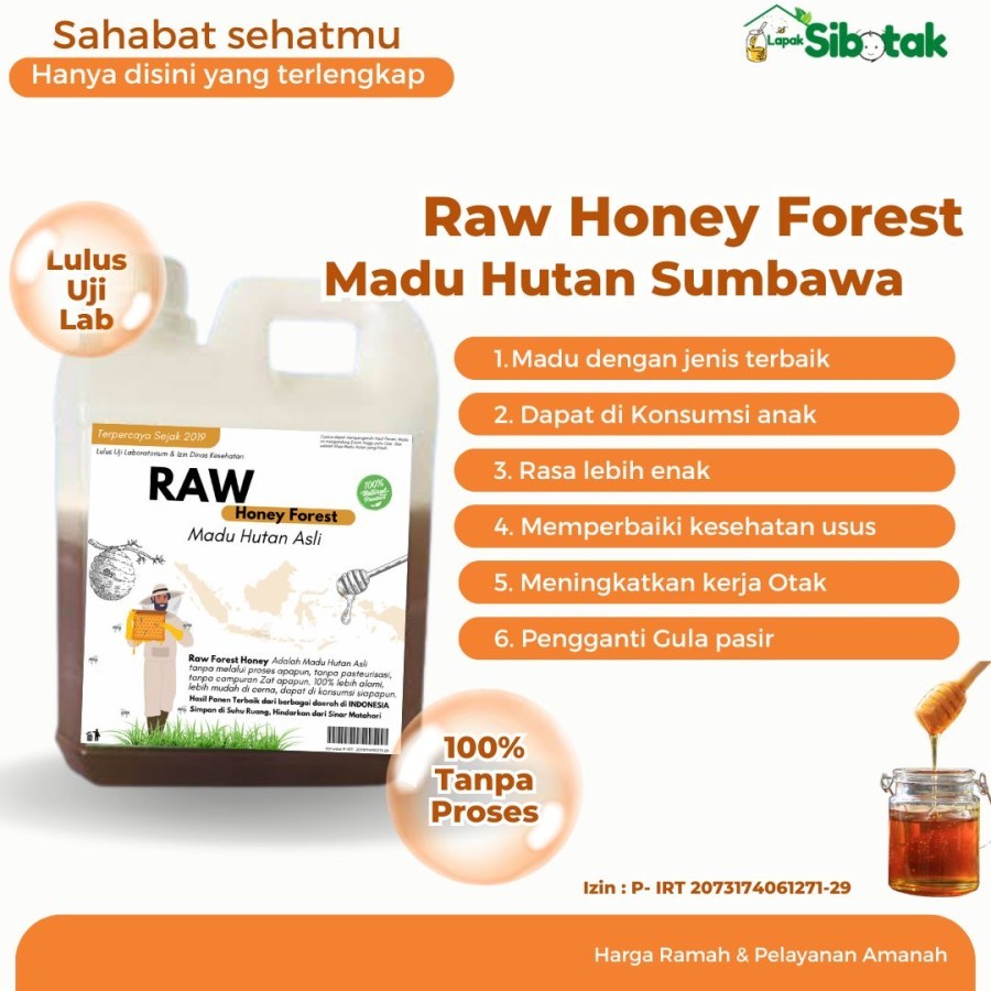Jual MADU HUTAN SUMBAWA 1KG / RAW HONEY FOREST | Shopee Indonesia