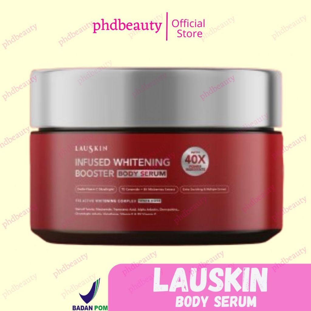 Jual [READY] LAUSKIN INFUSED WHITENING BOOSTER BODY SERUM WHITENING ...