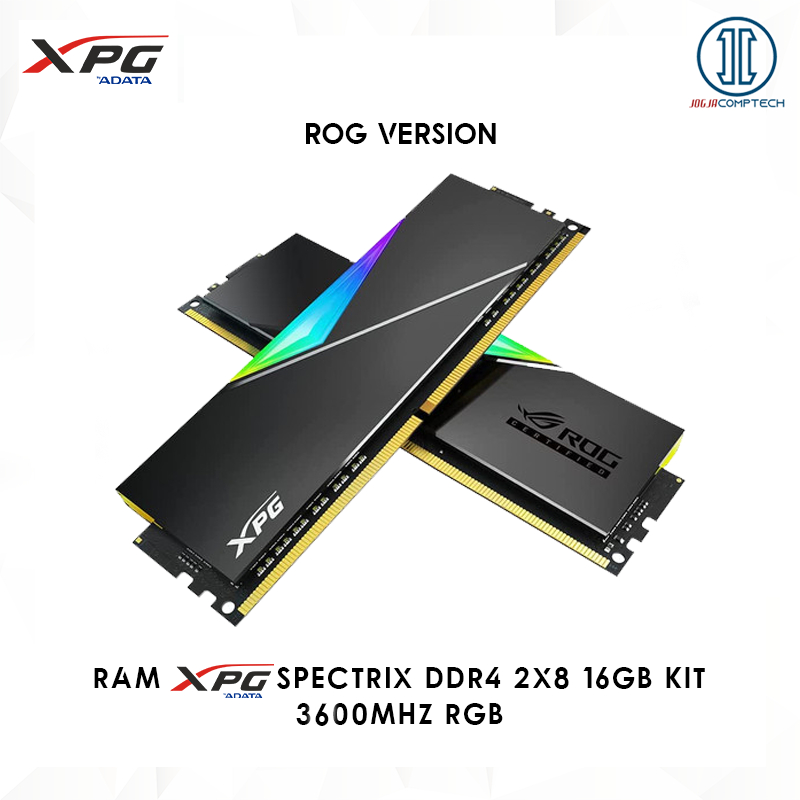 Jual Ram Adata XPG Spectrix ddr4 2x8 16gb kit 3600mhz RGB ROG Version ...