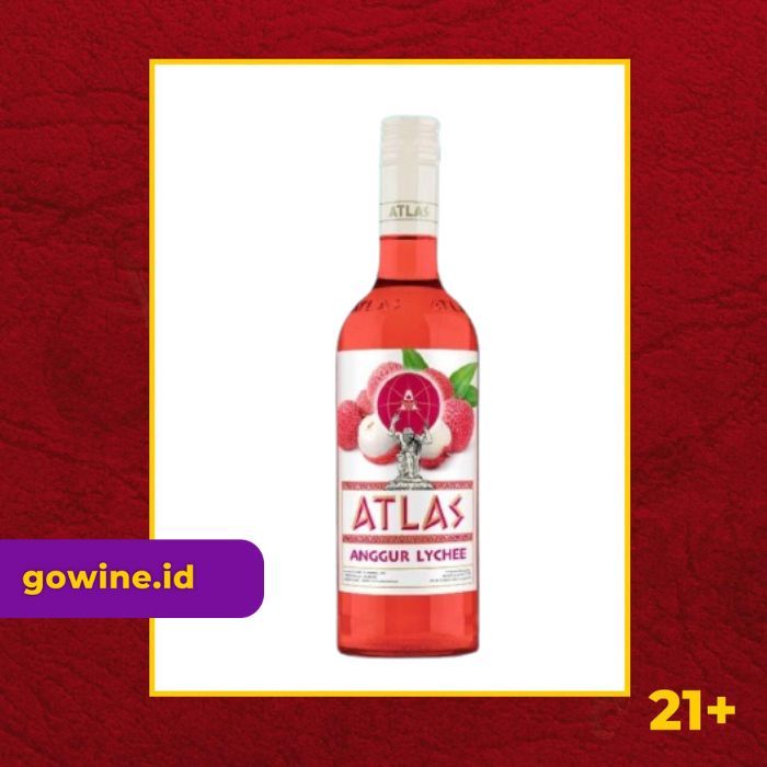 Jual Anggur Atlas Lychee Anggur Lychee Wine 620ml - Anggur leci ...